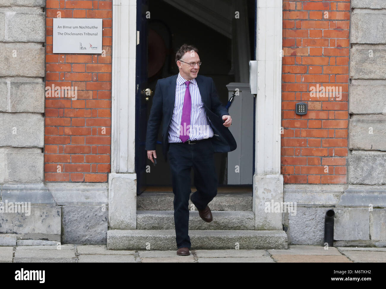 RTE Crime correspondent Paul Reynolds during a break at the Disclosures ...