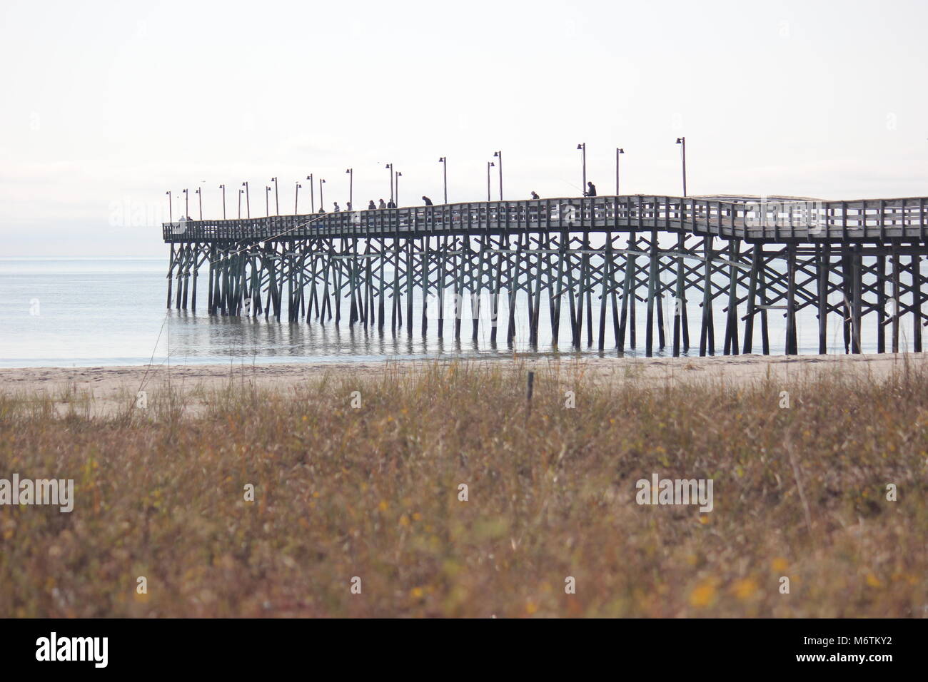 Fishing pier structure hi-res stock photography and images - Alamy