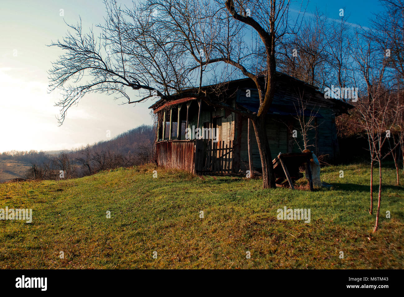 Traditional village house Stock Photo - Alamy