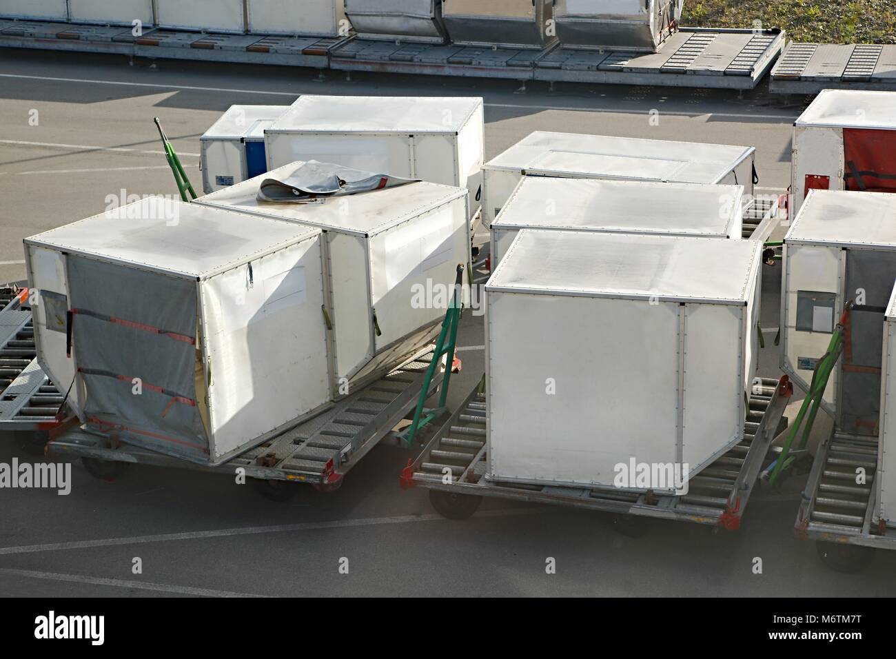 Air Cargo Containers Stock Photo - Alamy