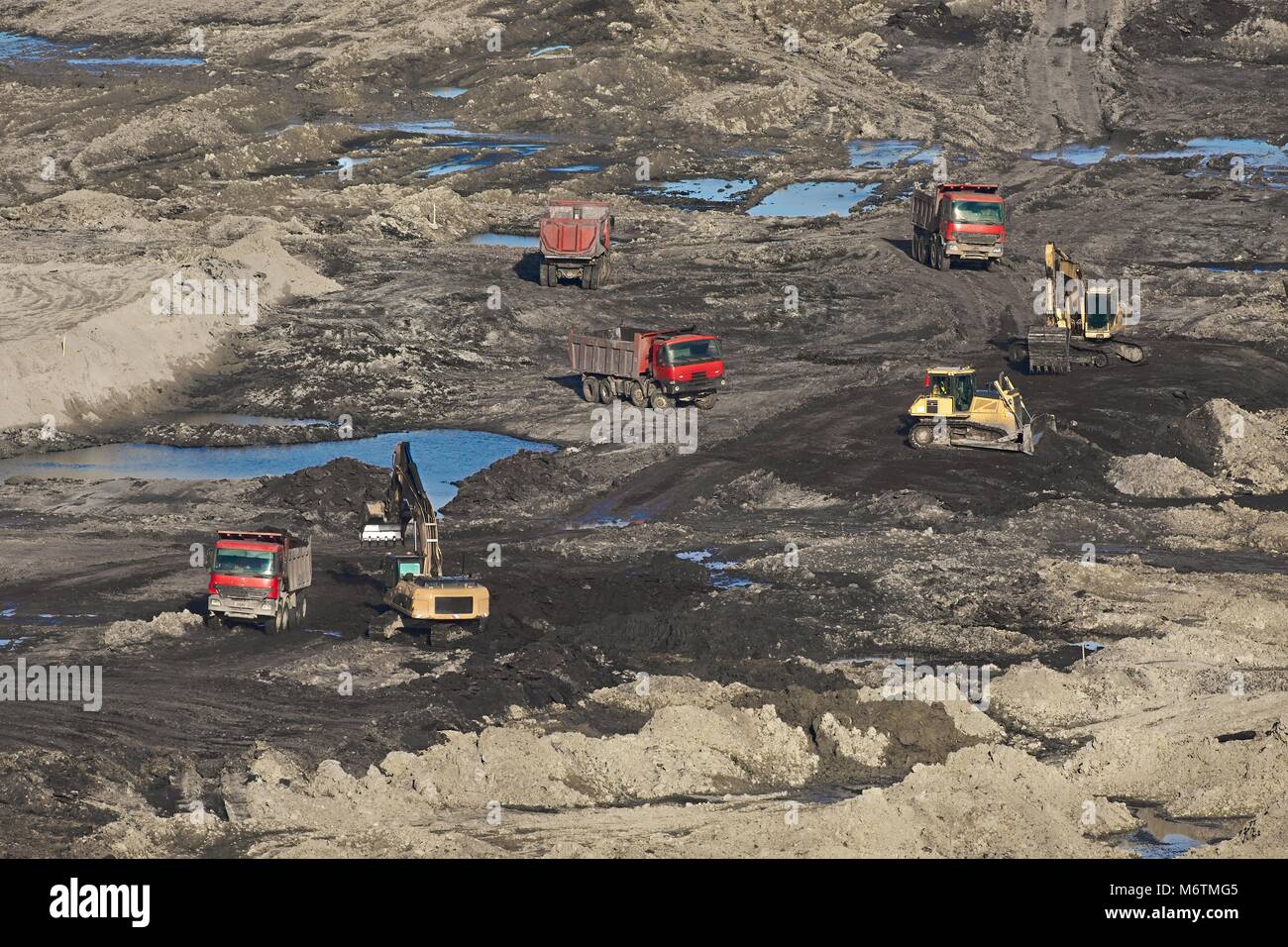 Coal Mine Area Stock Photo - Alamy