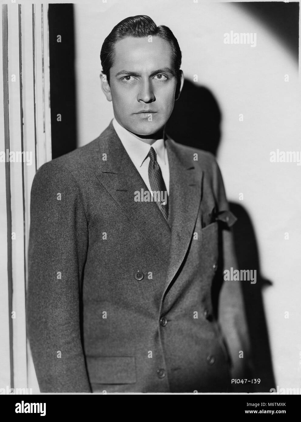 Fredric March, Half-Length Publicity Portrait for the Film, "Death ...