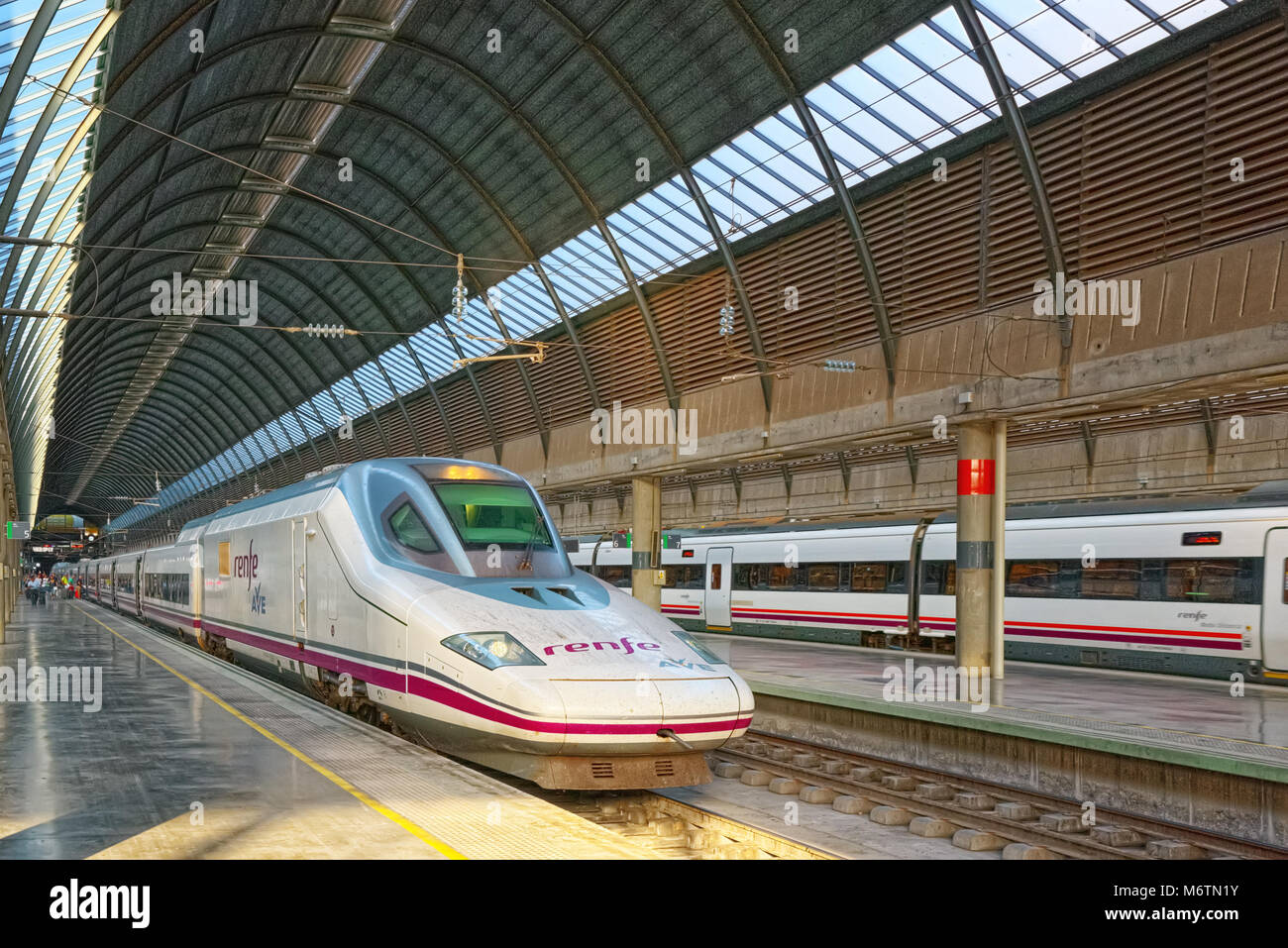 High speed train spain sevilla hi-res stock photography and images - Alamy