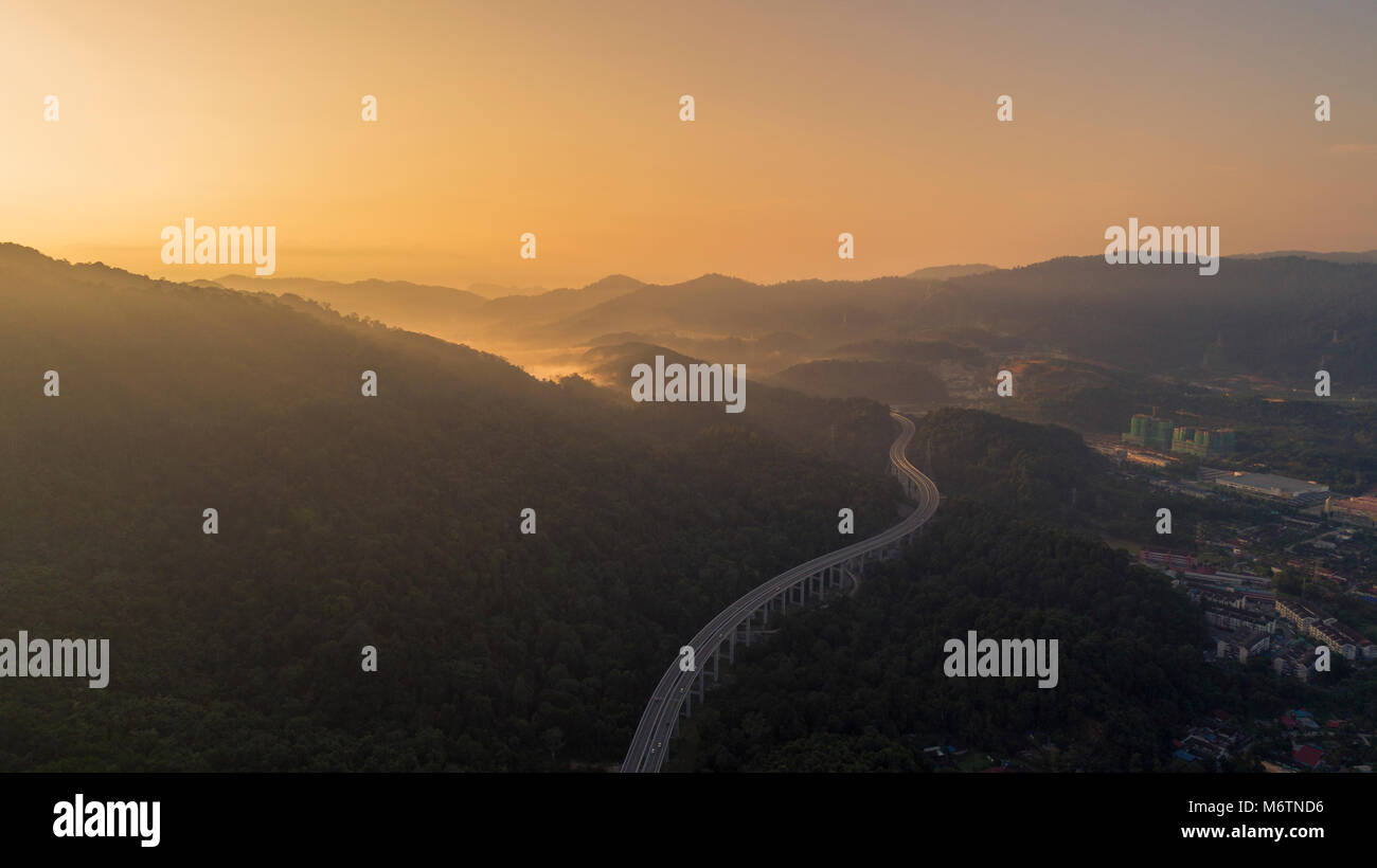 Bypass highway at "Rawang selangor". The new highway that connecting ...