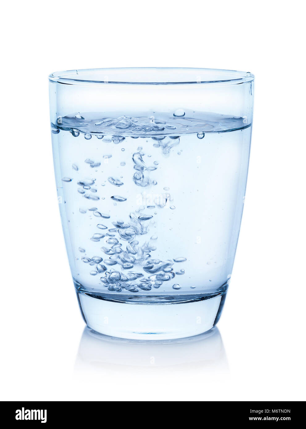 water glass isolated on white background with clipping path Stock Photo ...