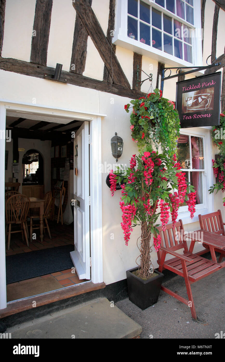 Lavenham high street historic village hi-res stock photography and ...