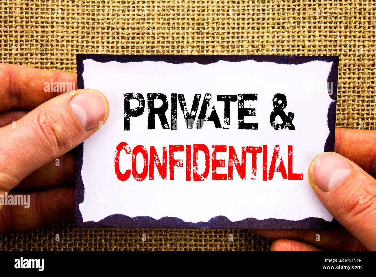 Private And Confidential Logo