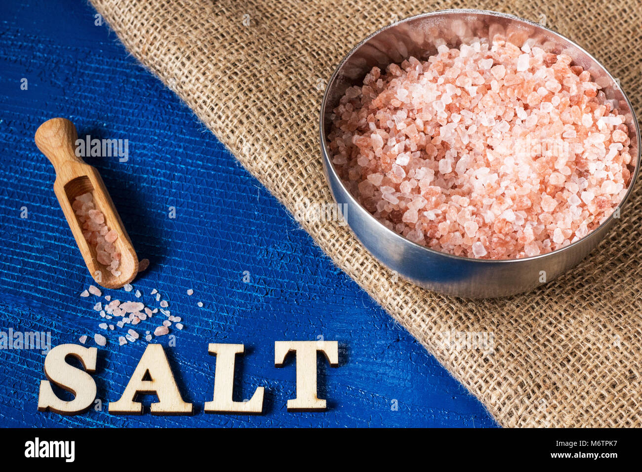 himalayan crystal salt Stock Photo - Alamy