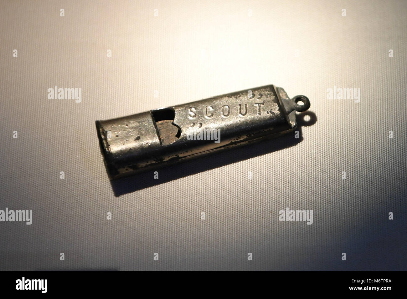 A whistle, belonging to steward Cecil Fitzpatrick, that was blown on ...