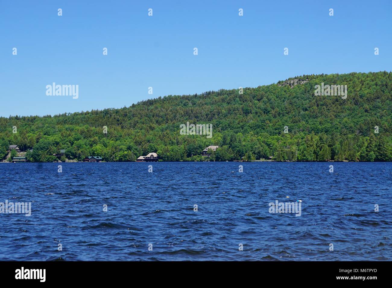 Fourth Lake, in the Adirondack Park, New York, USA: Fourth Lake is part ...