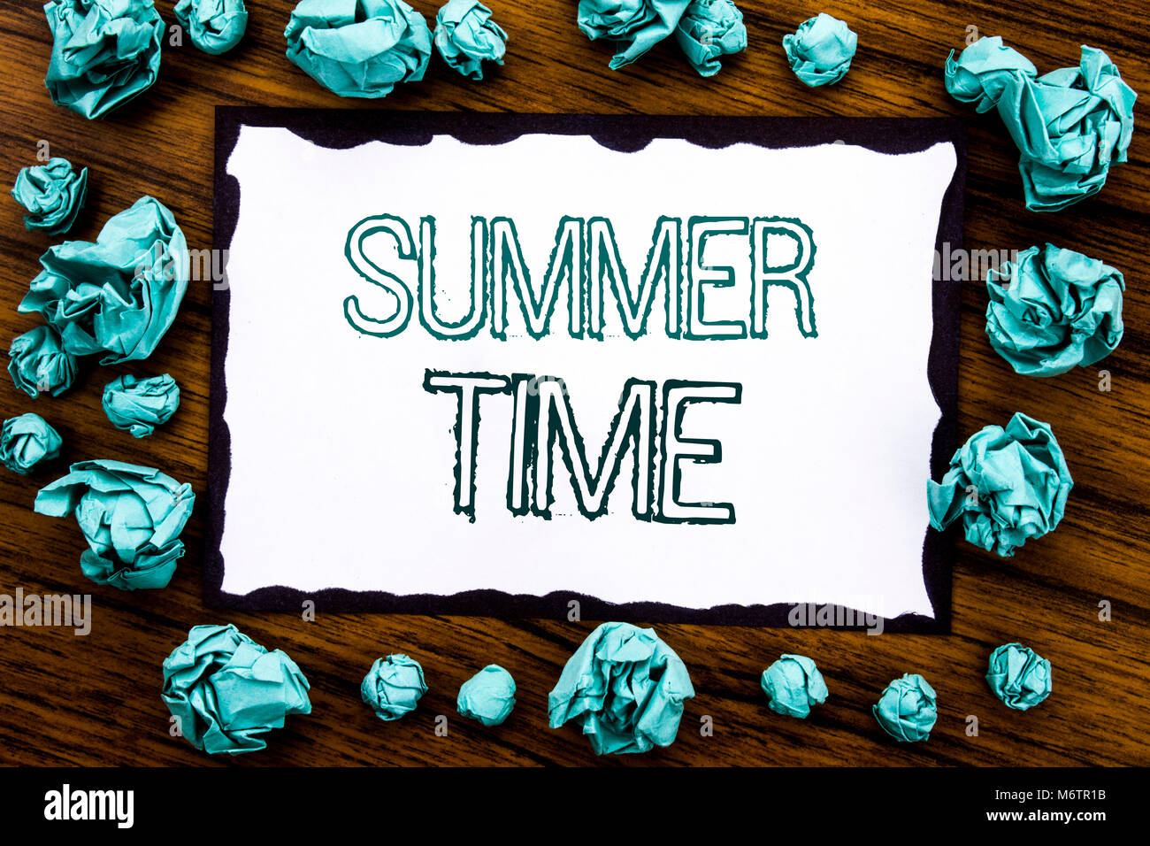 Handwriting Announcement text showing Summer Time. Business concept for ...