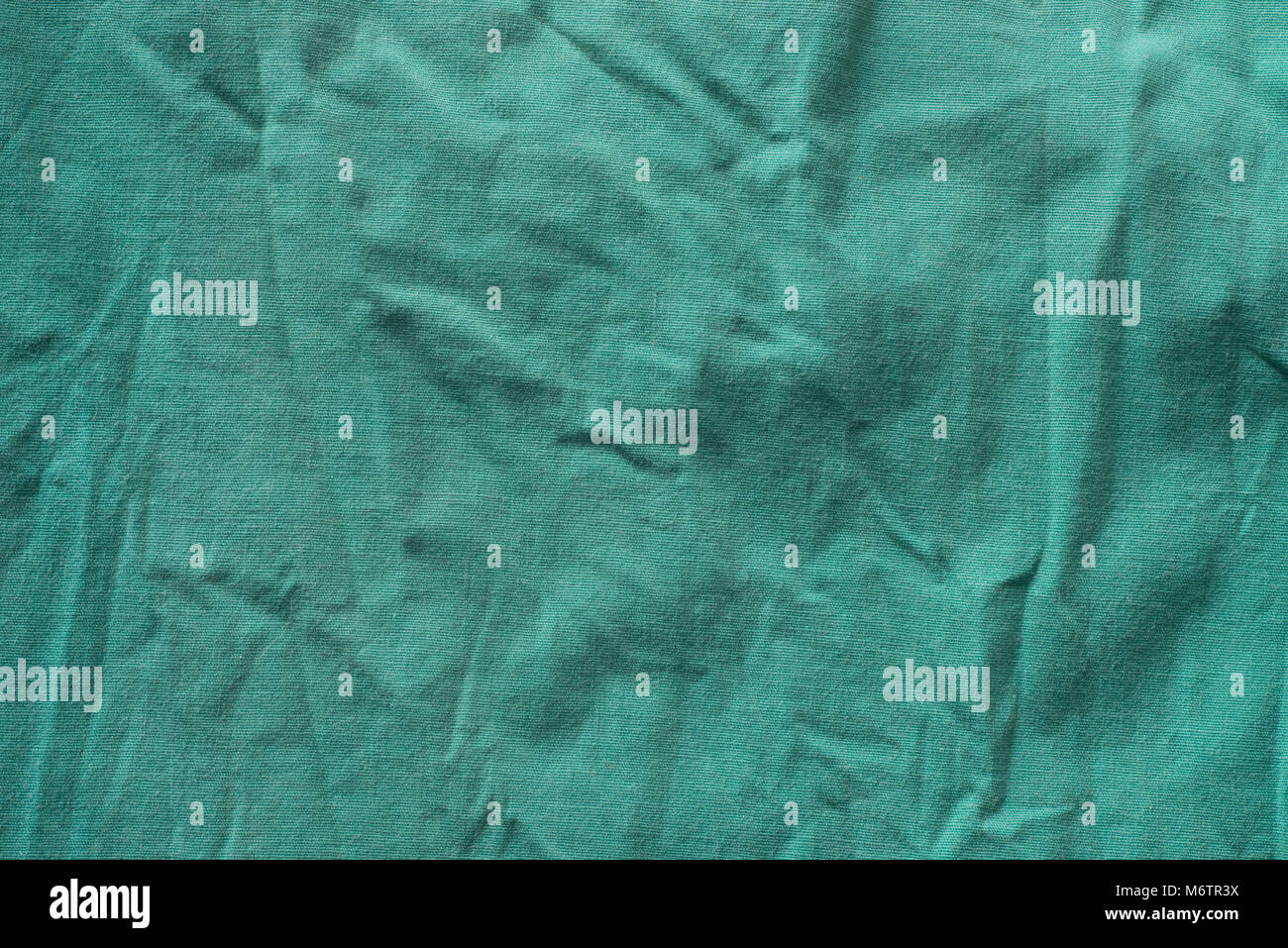 old creased green fabric texture Stock Photo - Alamy