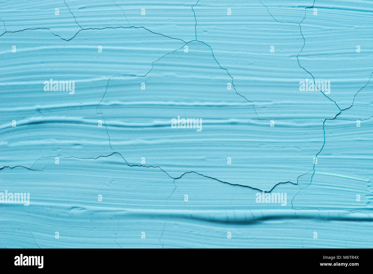 Light blue cracked paint hi-res stock photography and images - Alamy
