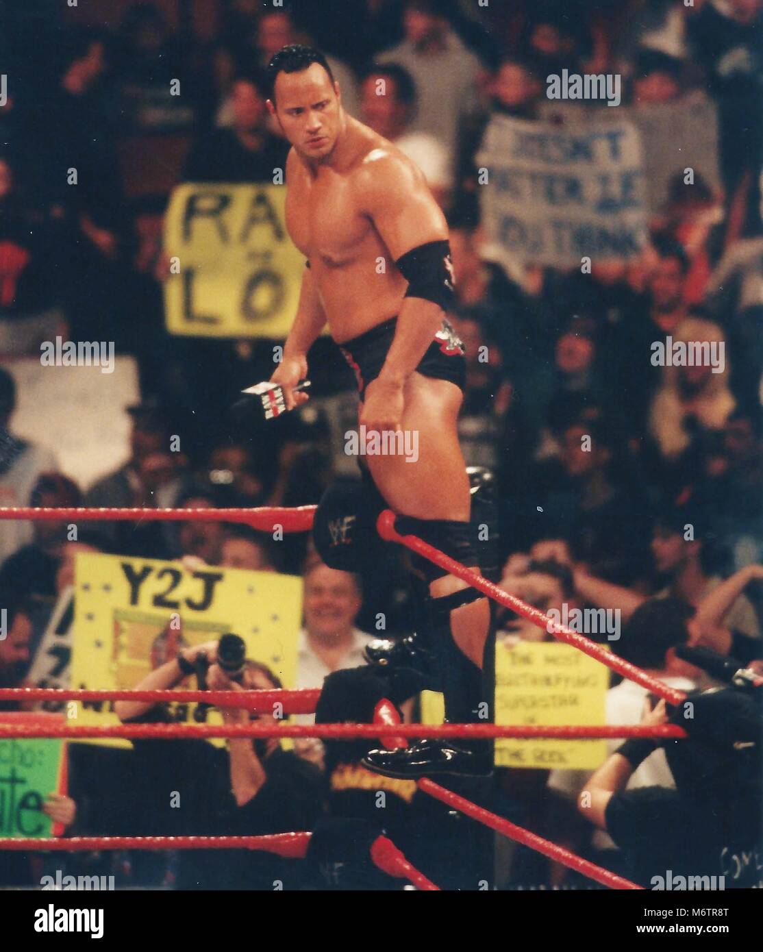 The Rock Dwayne Johnson 1999 Photo to By John Barrett-PHOTOlink Stock ...