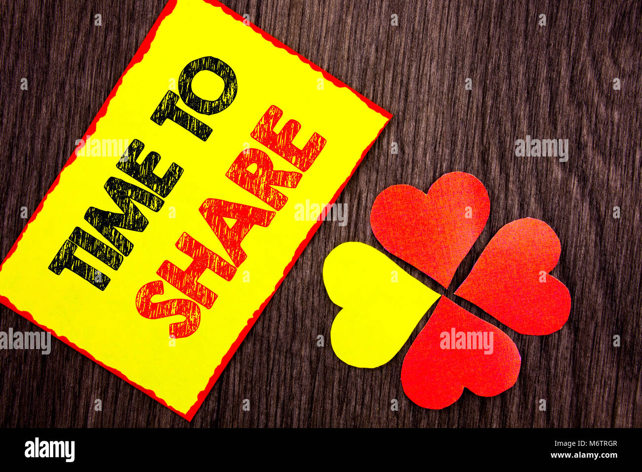 Text showing Time To Share Question. Business photo showcasing Your ...