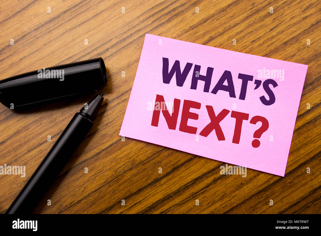 Word, writing What is Next Question. Business concept for Next Future ...