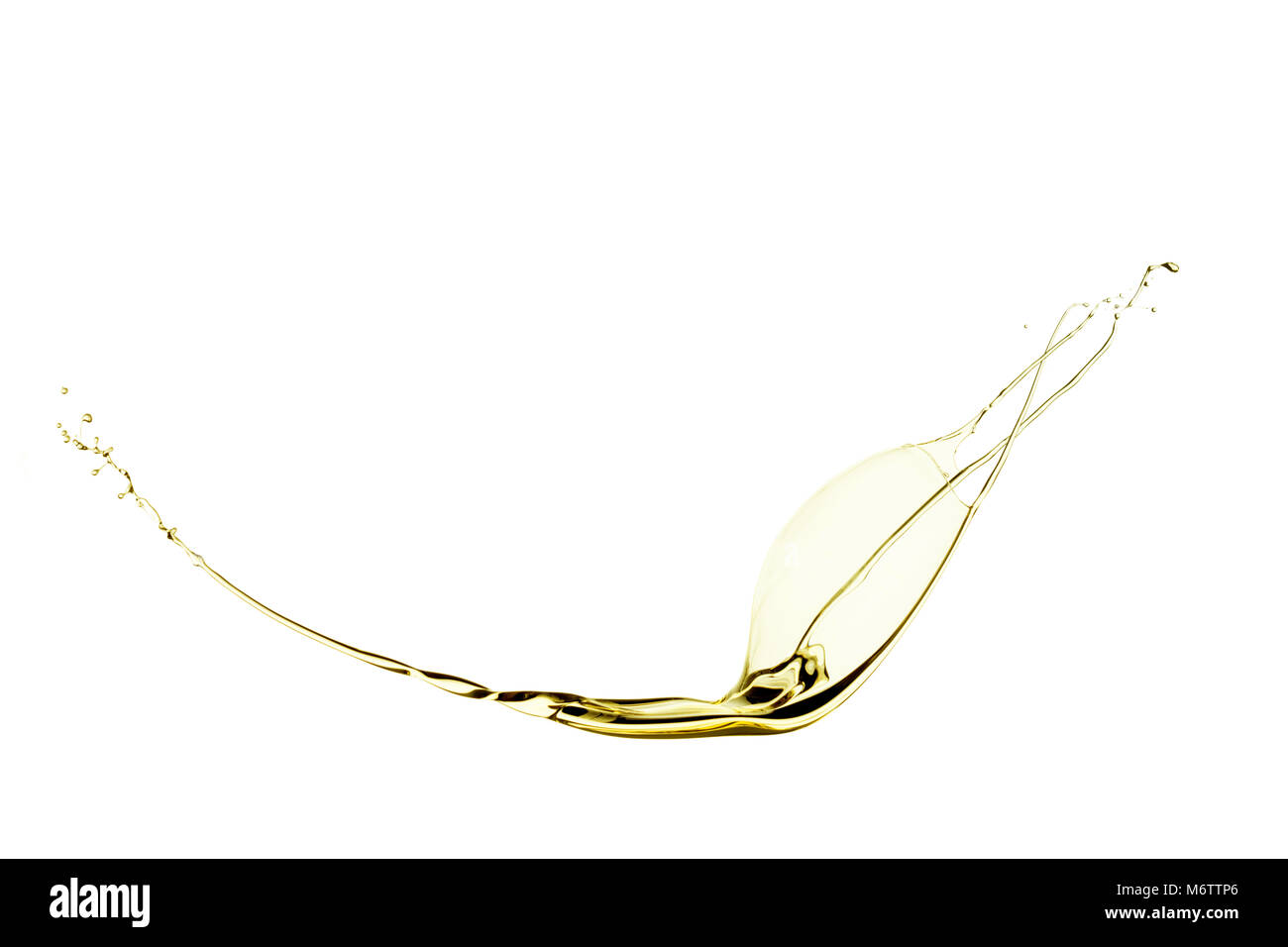 engine oil splashing isolated on white background Stock Photo - Alamy