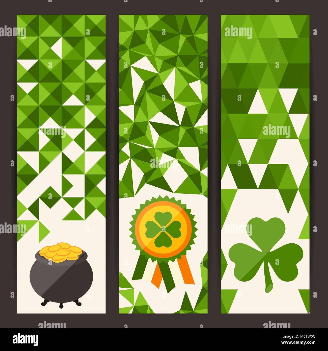 Abstract vertical celebration banners Stock Vector Images - Alamy