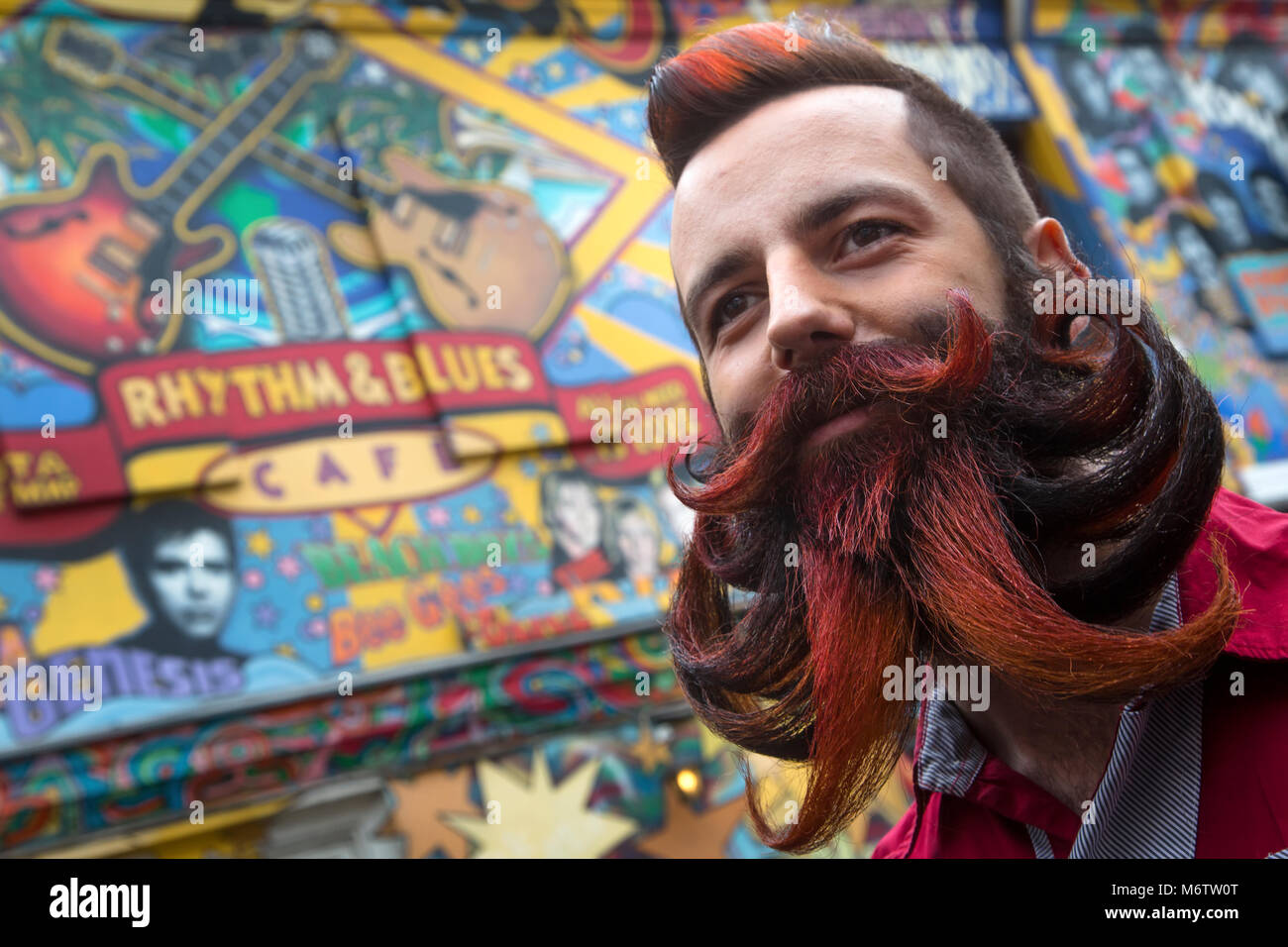 Beard and mustache competition hi-res stock photography and images - Alamy
