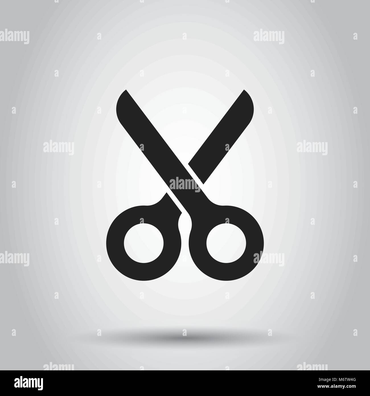 Scissor vector vectors hi-res stock photography and images - Alamy