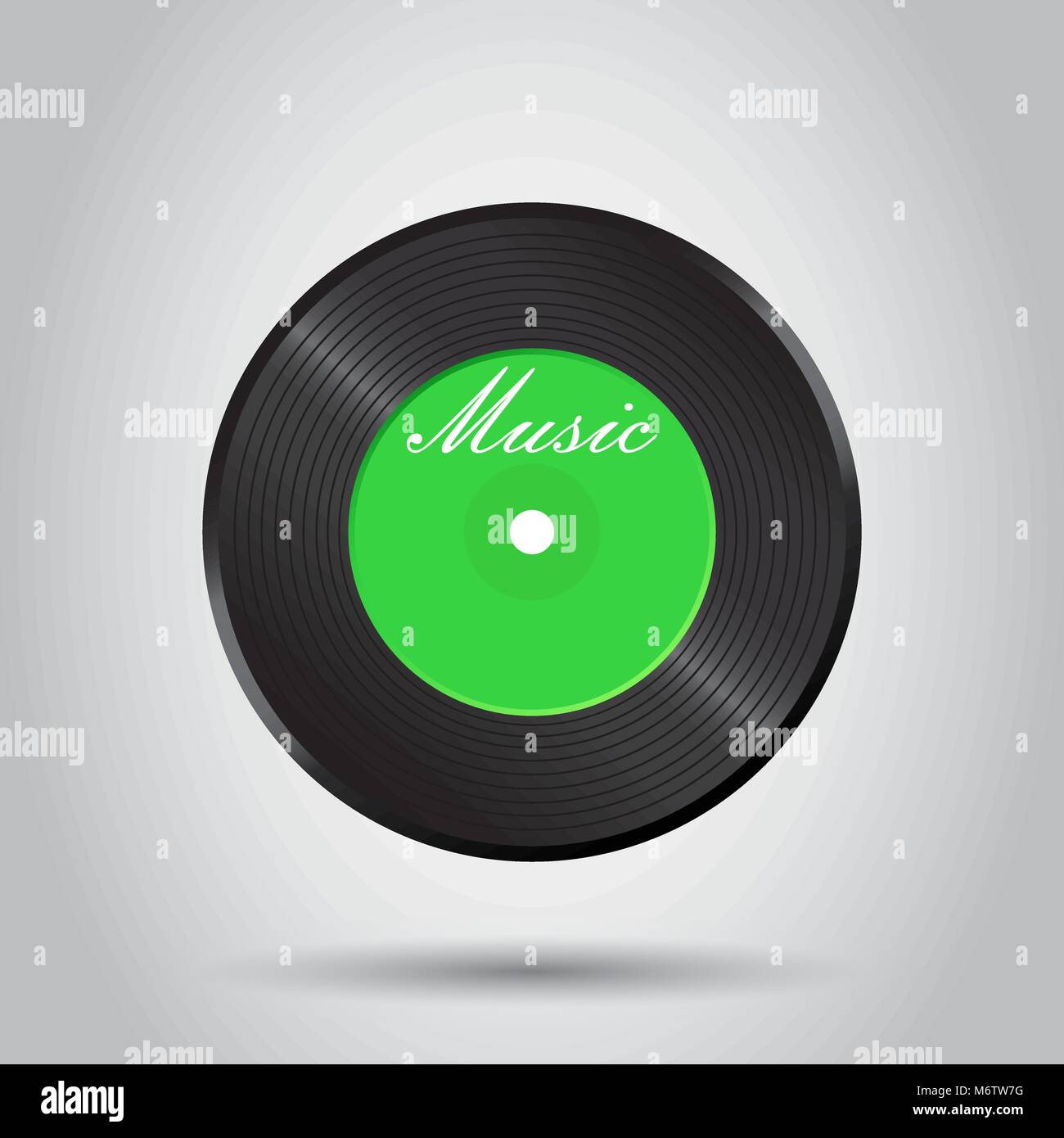 Vinyl disk. Music disk vector illustration. Sound record. Business ...