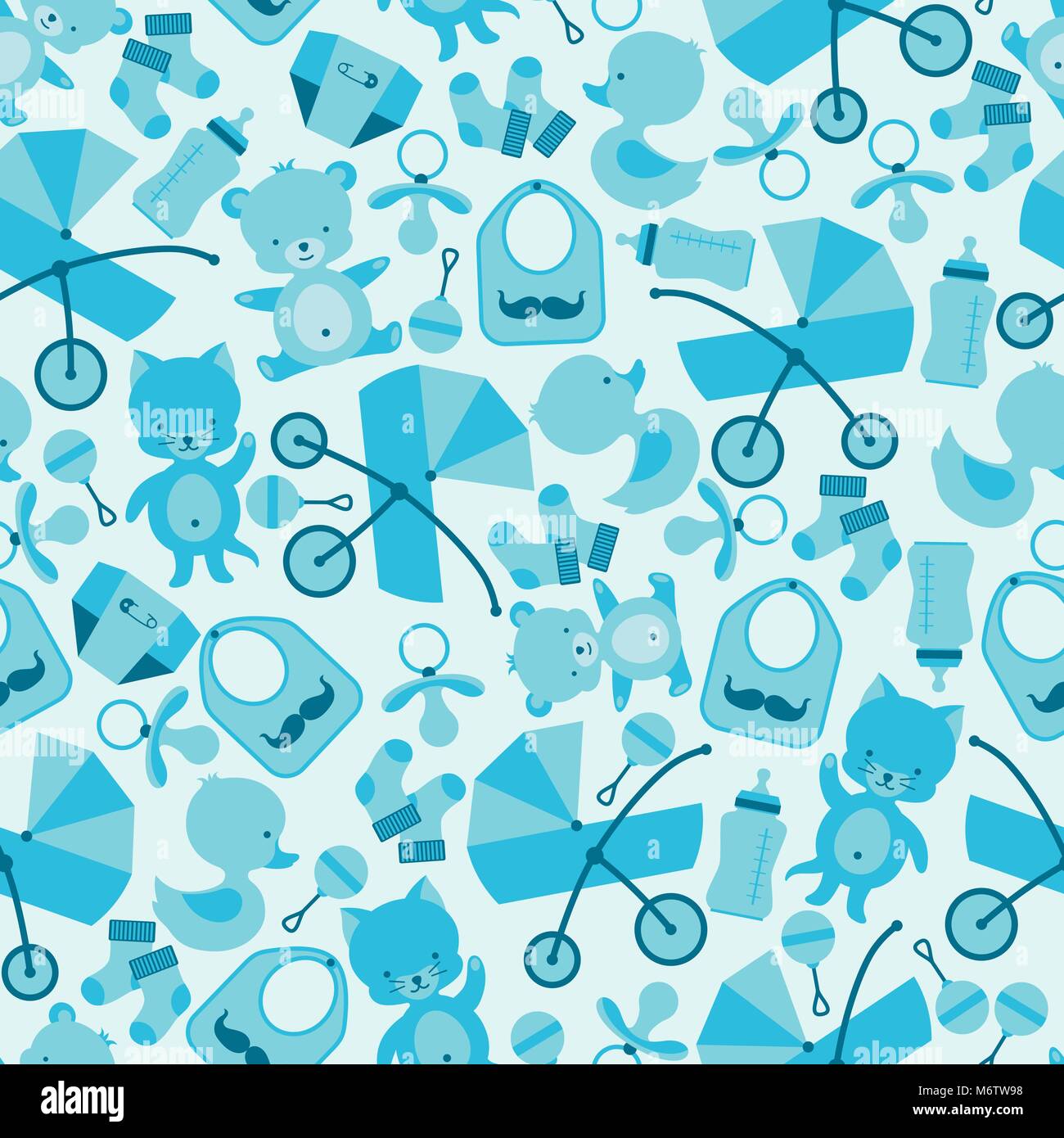 Boy Baby Shower Background