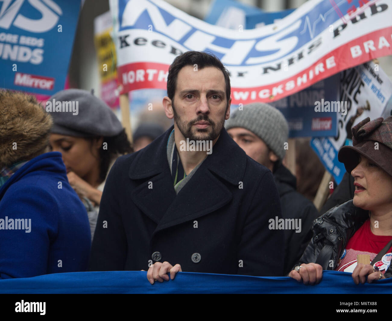 NHS In Crisis - Fix It Now demonstration. The People’s Assembly and ...
