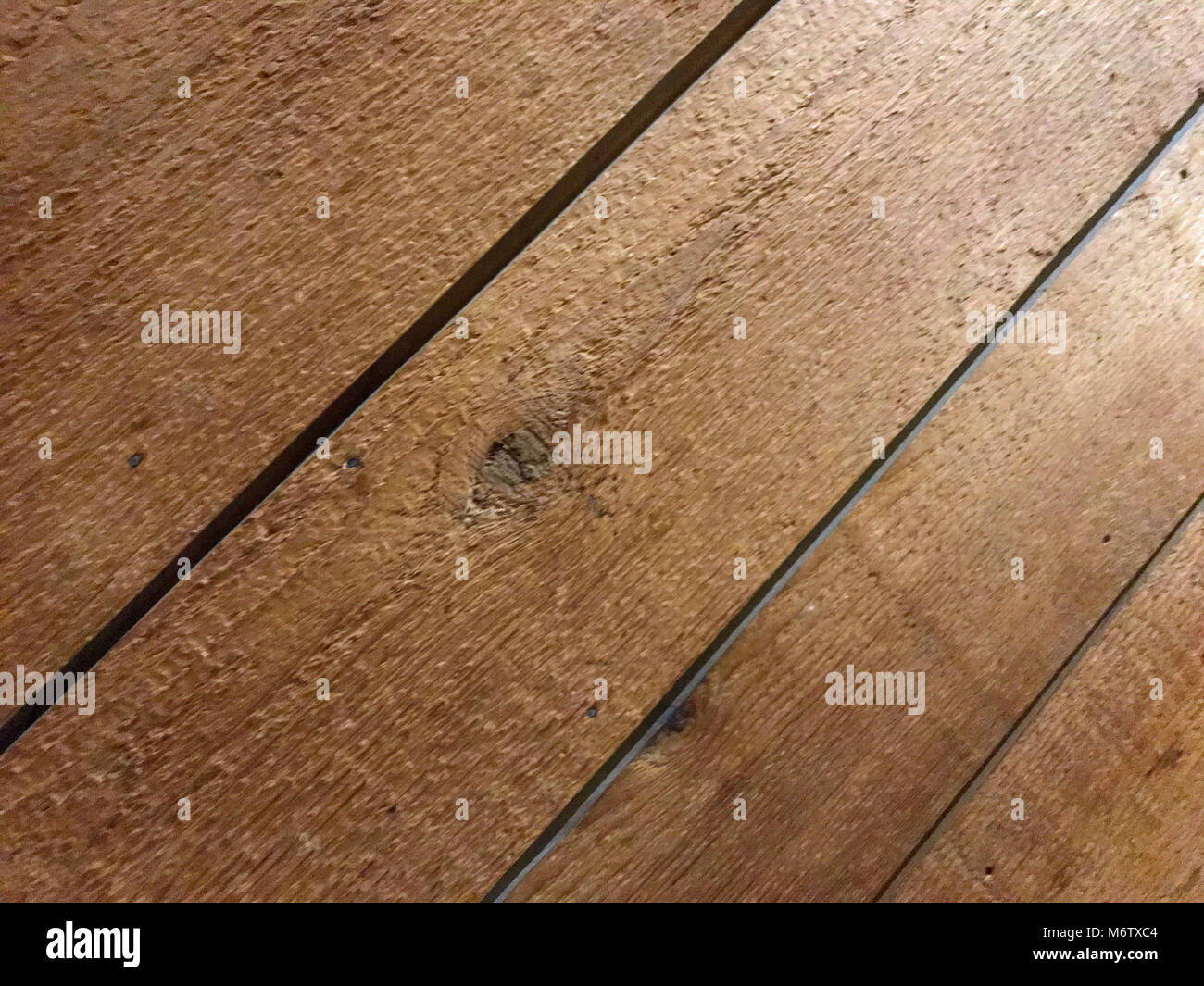 Rough Pine Planking Looking Straight Down for Background Use Stock ...