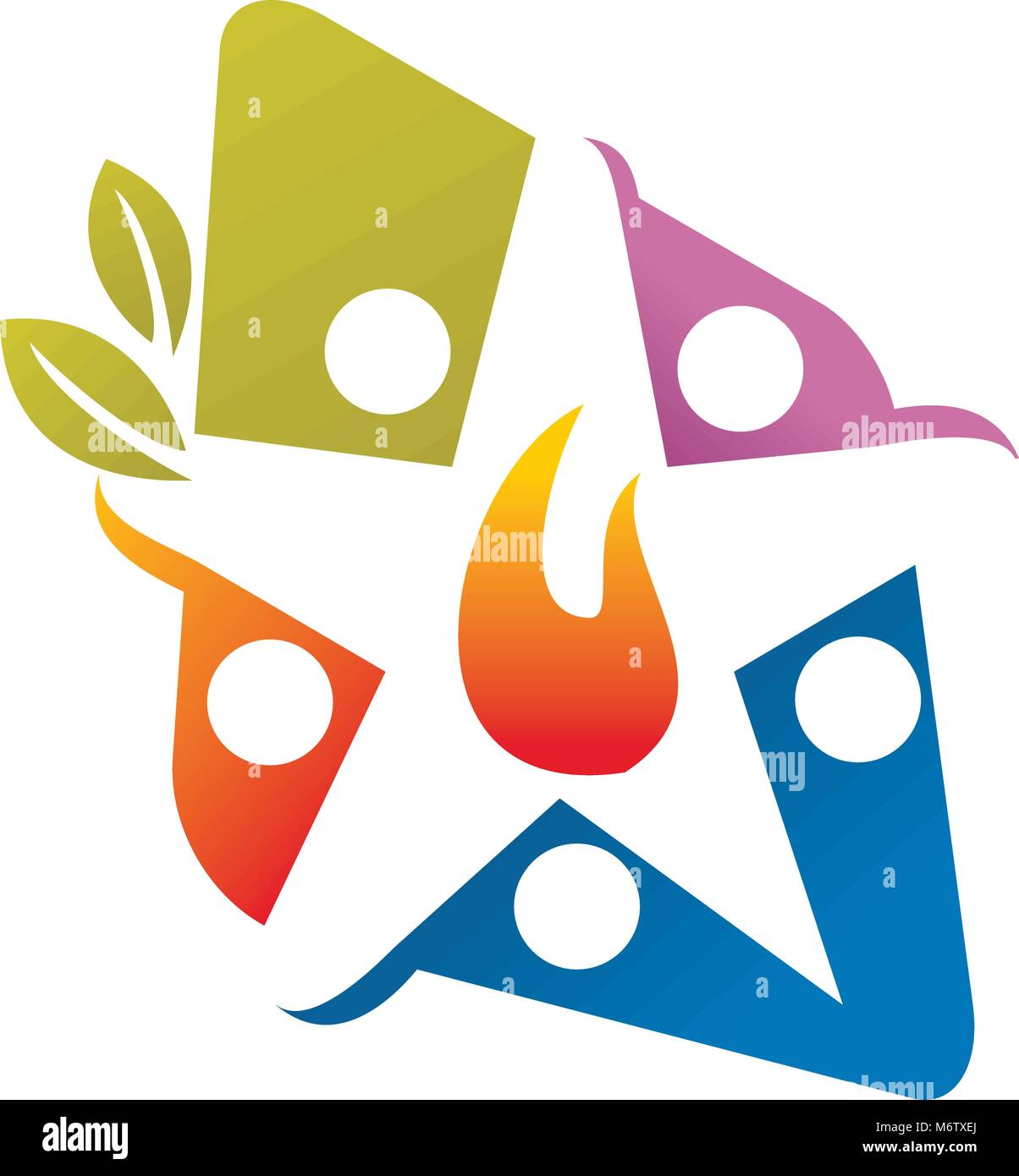 Eco Energy Community Stock Vector Image & Art - Alamy