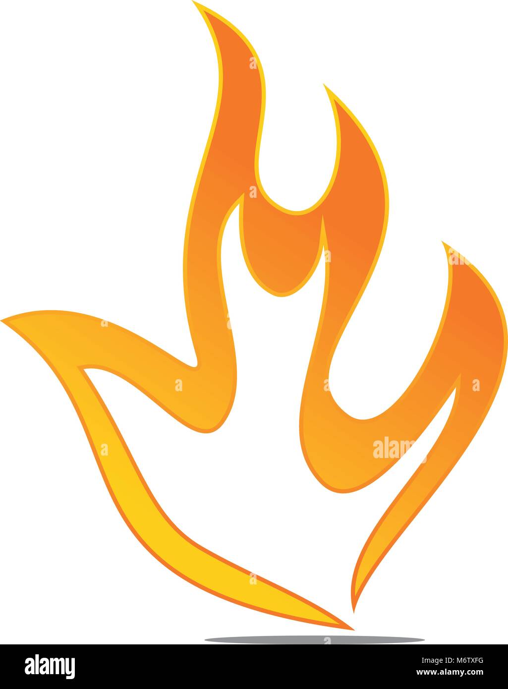 Fire Logo Design Template Vector Stock Vector Image & Art - Alamy