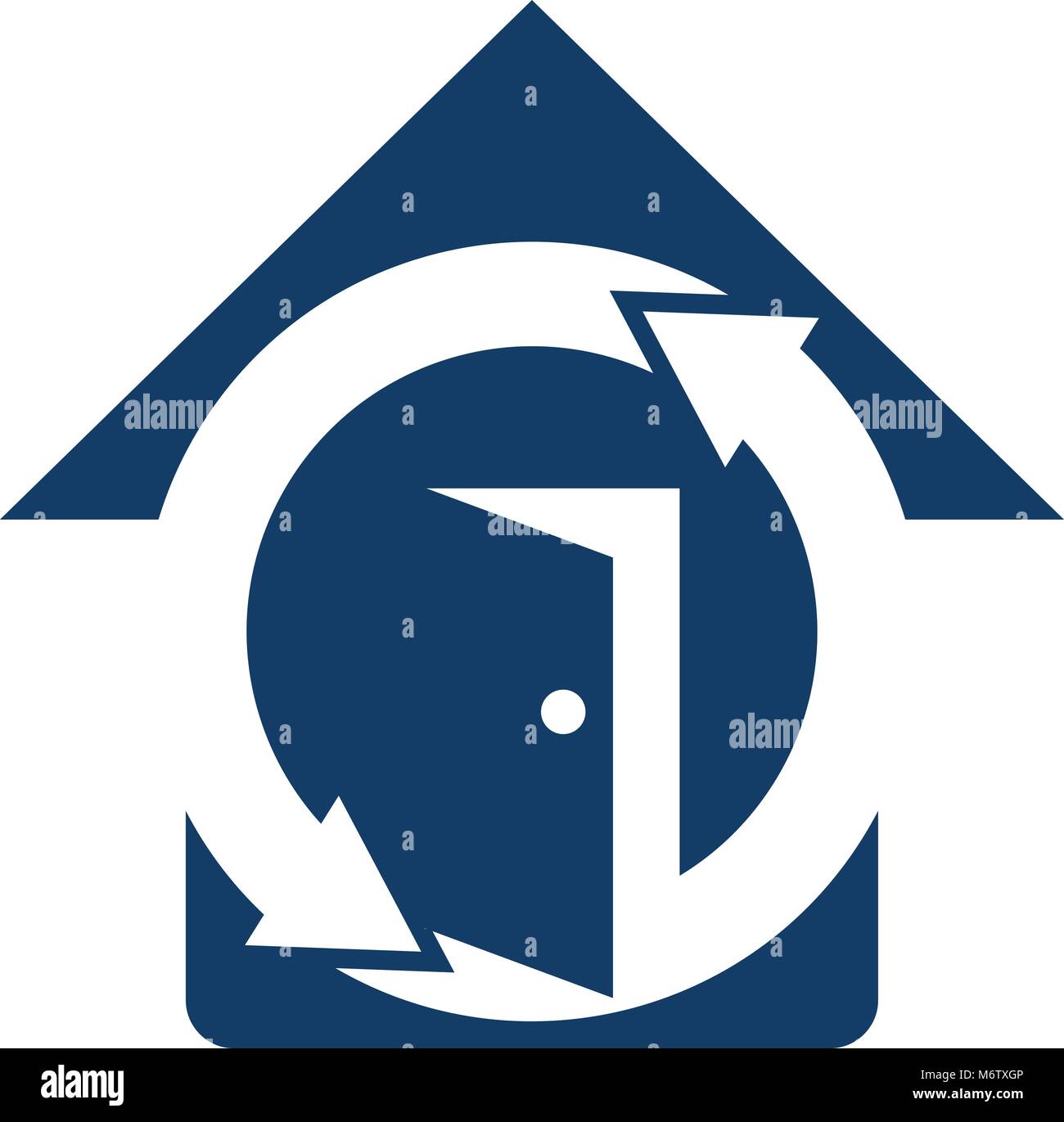 Home Protection Logo Design Template Vector Stock Vector Image & Art ...