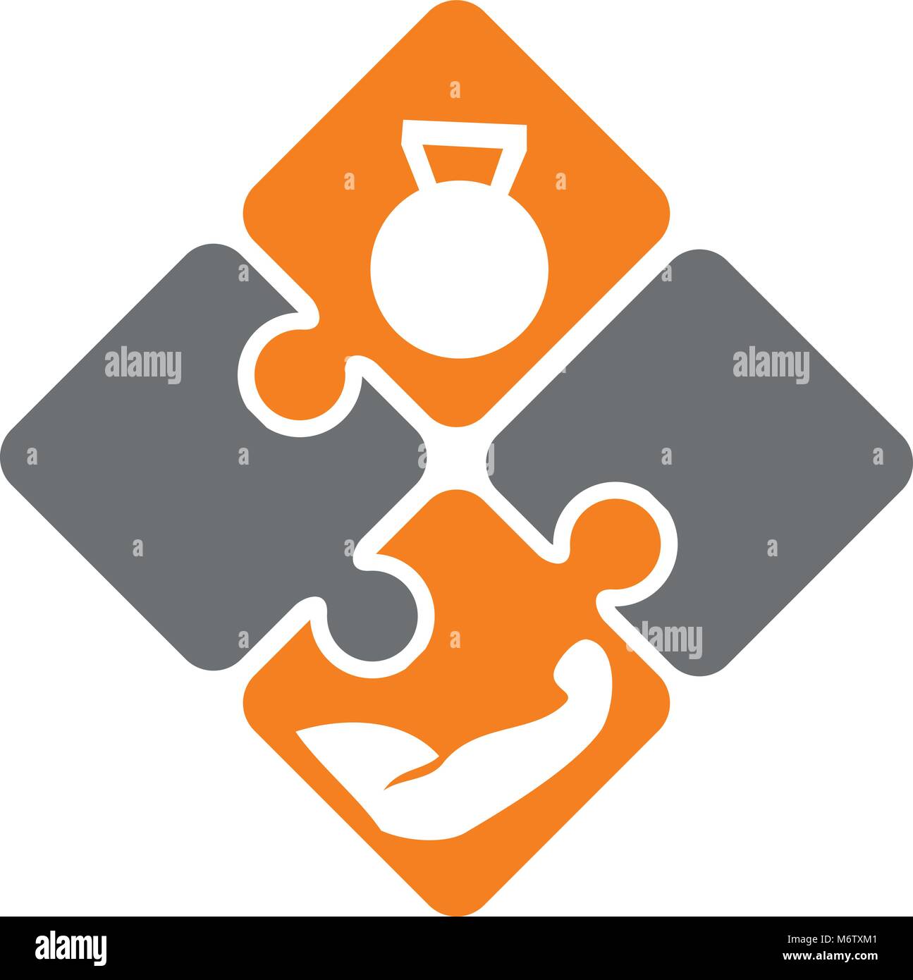 Fitness Solutions Logo Design Template Vector Stock Vector Image & Art ...