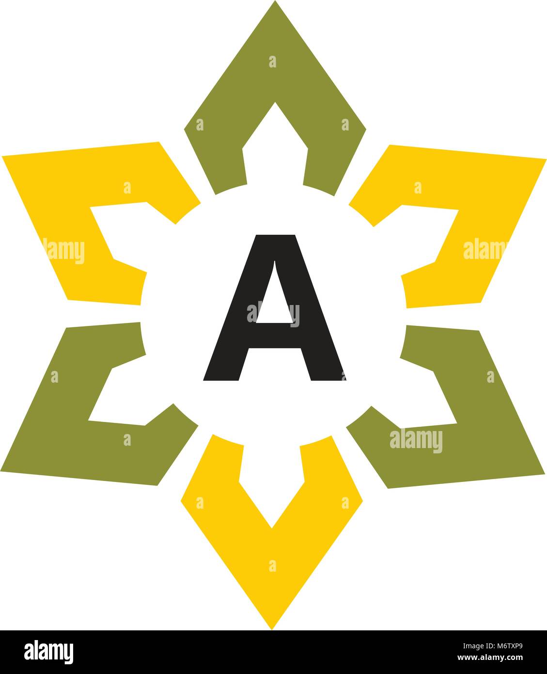 Flower Infinity Letter A Stock Vector Image & Art - Alamy