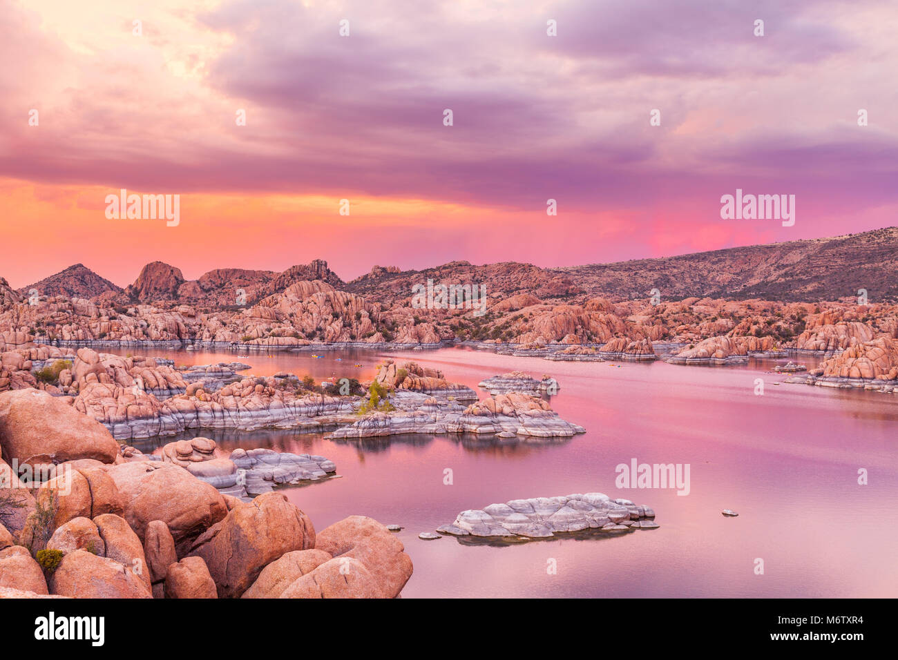 Scenic Watson Lake Prescott arizona Stock Photo - Alamy
