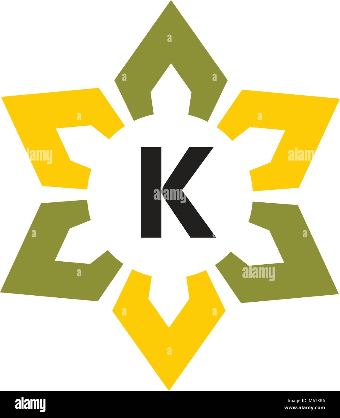 Flower Infinity Letter K Stock Vector Image & Art - Alamy