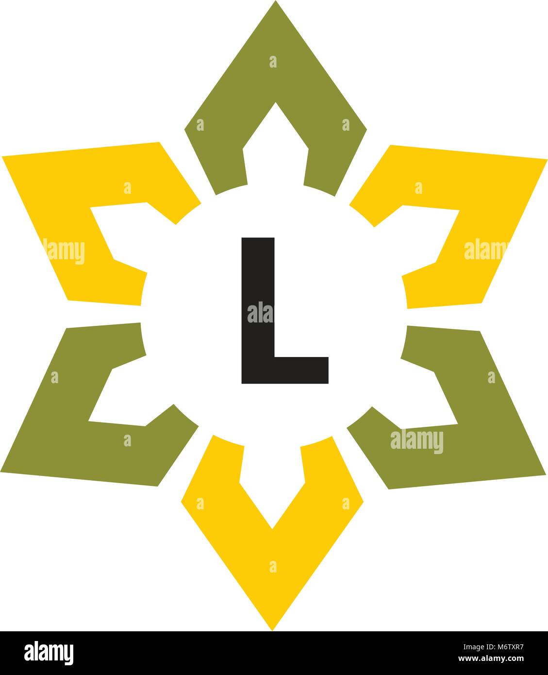 Flower Infinity Letter L Stock Vector Image & Art - Alamy