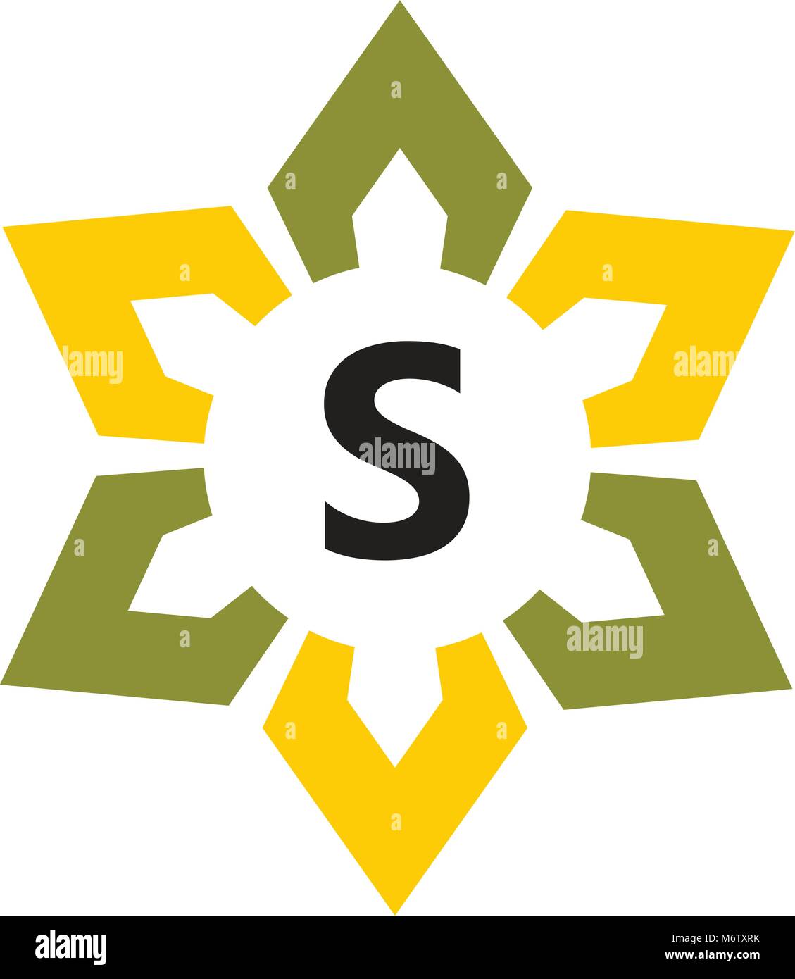 Flower Infinity Letter S Stock Vector Image & Art - Alamy