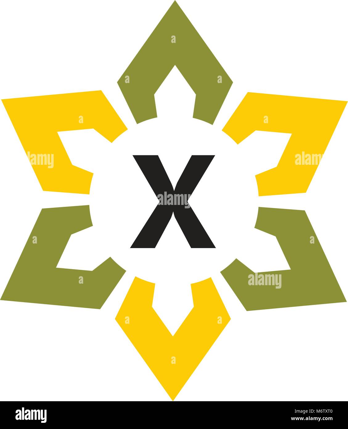 Flower Infinity Letter X Stock Vector Image & Art - Alamy