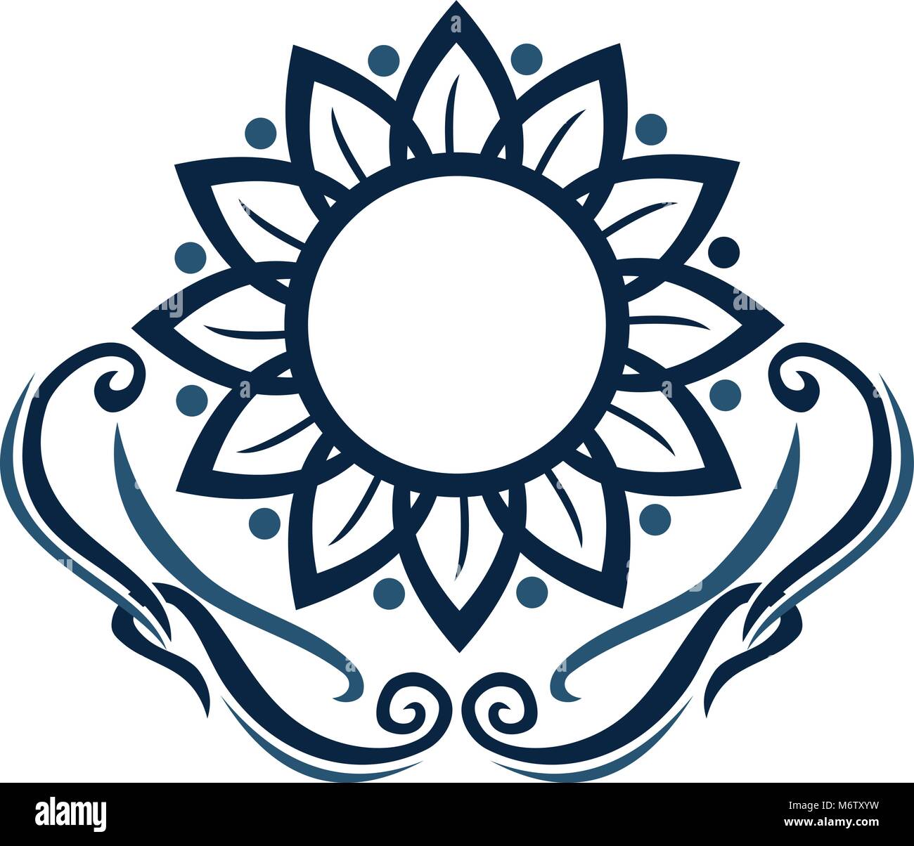 Flower Elegance Logo Design Template Vector Stock Vector Image & Art ...