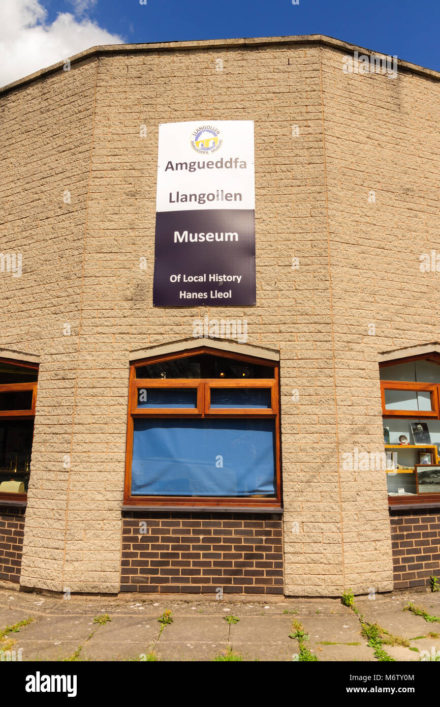 The Llangollen Museum of Local History on Parade Street formerly the ...