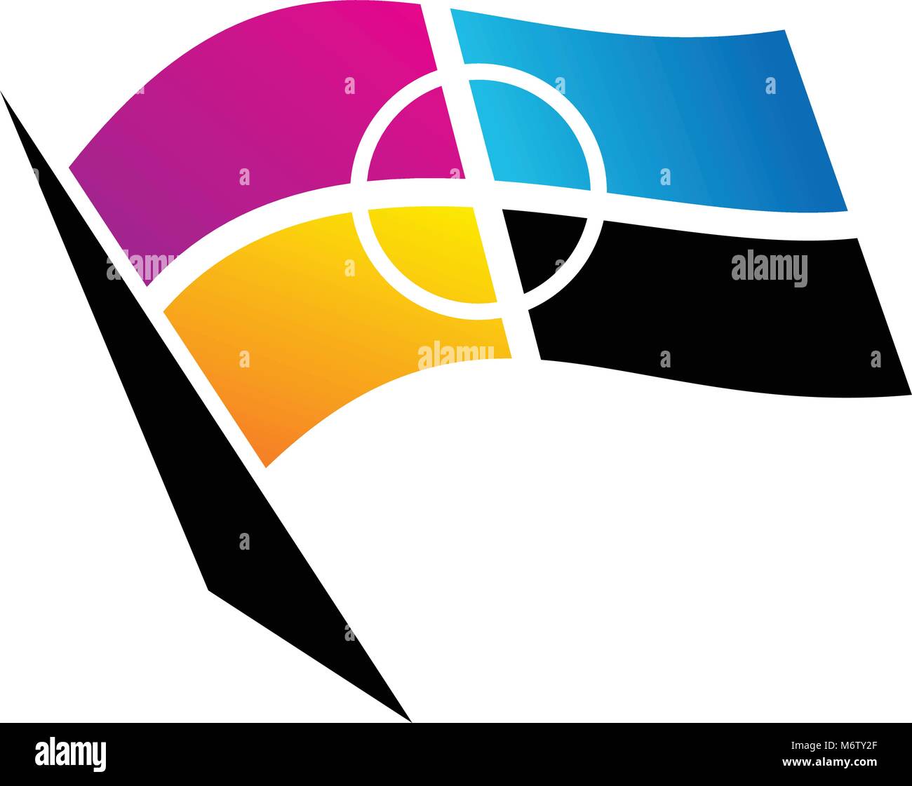 Flag of CMYK printing Stock Vector Image & Art - Alamy