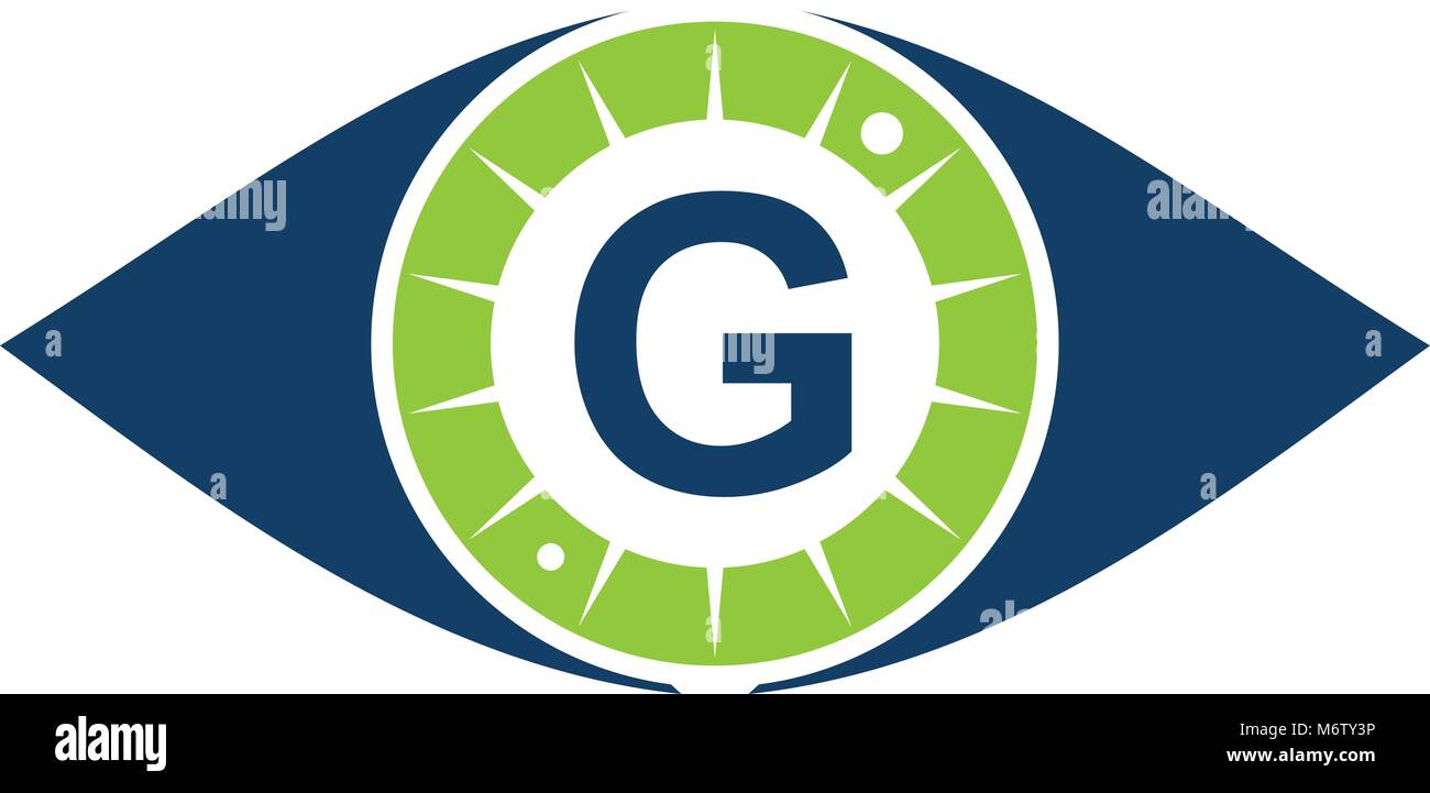 Letter g with eye hi-res stock photography and images - Alamy