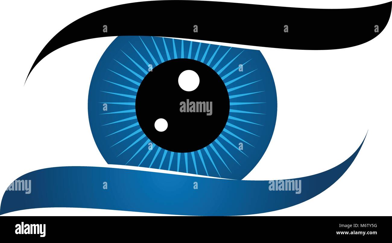 Eye Care Solution Stock Vector Image & Art - Alamy