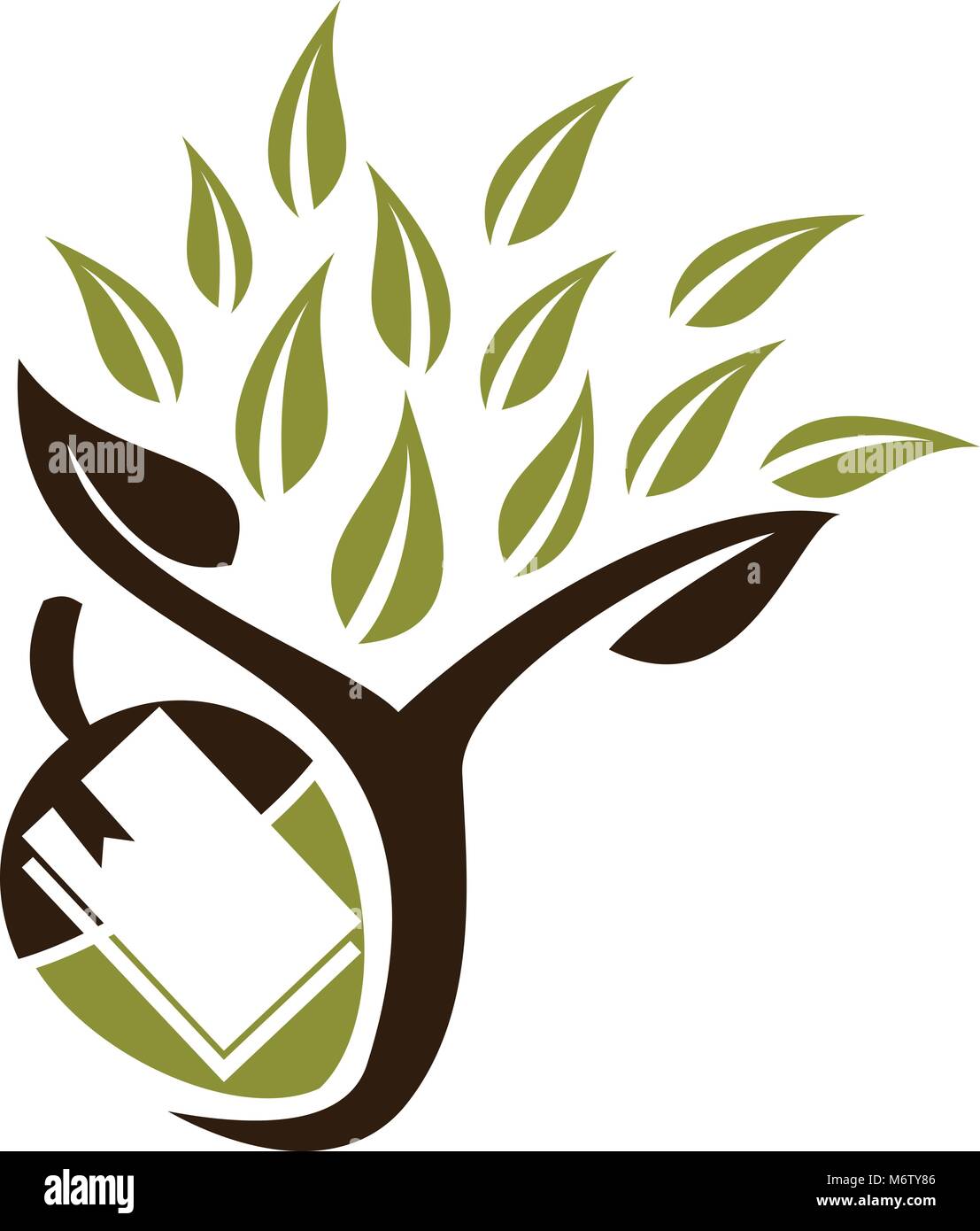 Tree book fruit Cut Out Stock Images & Pictures - Alamy