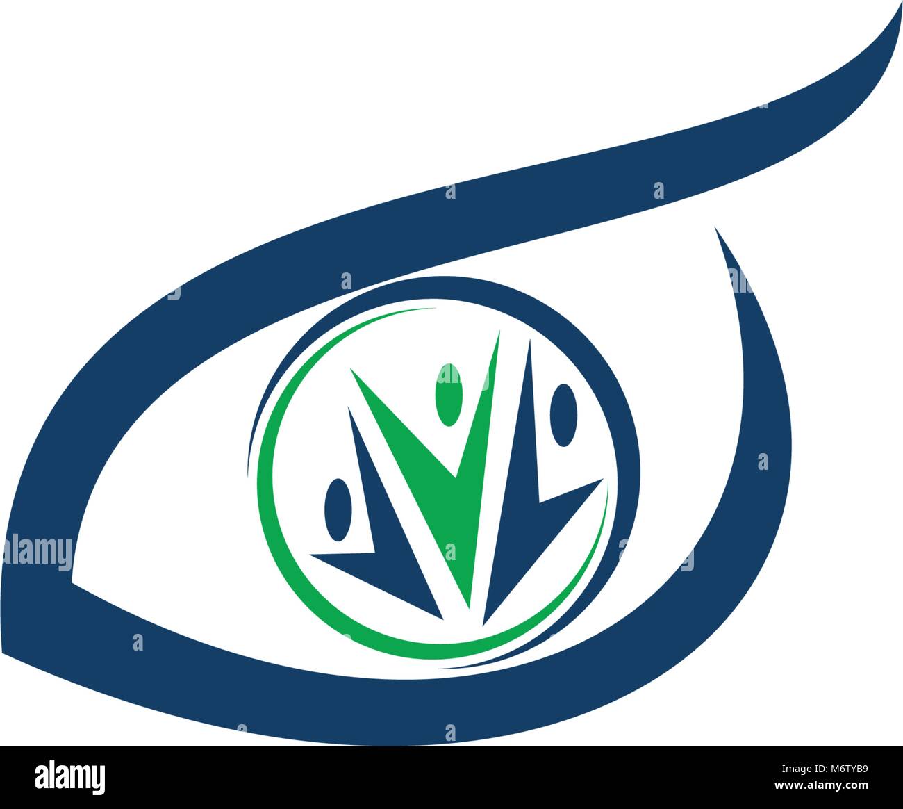 Family eye Care Stock Vector Image & Art - Alamy