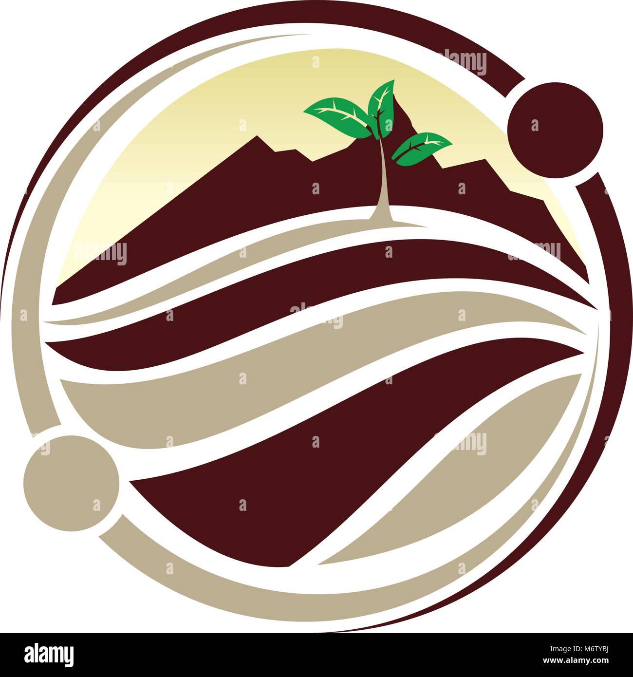Conservation recycle Logo Design Template Vector Stock Vector Image ...