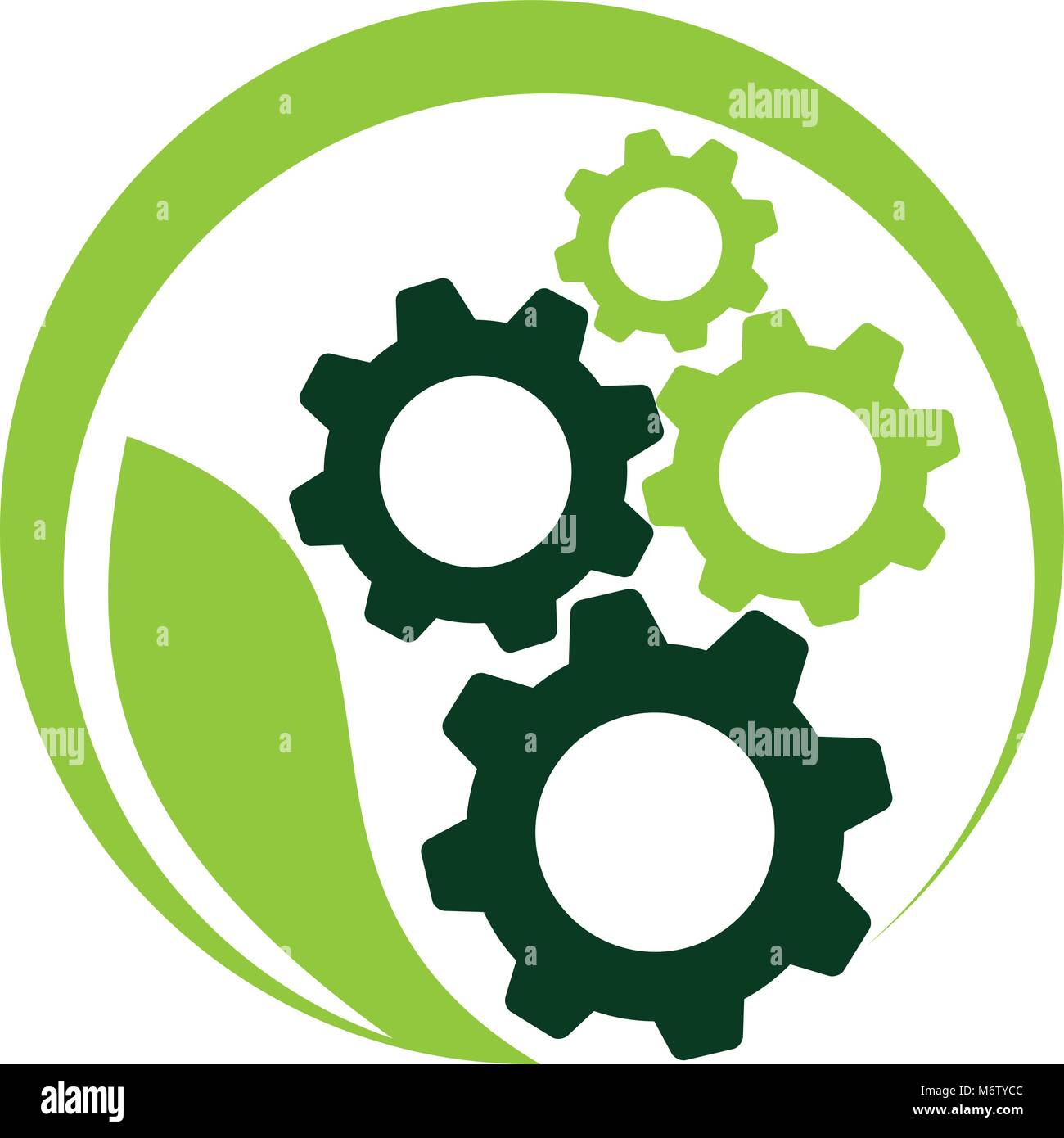 Farm Technology Logo Design Template Vector Stock Vector Image & Art ...