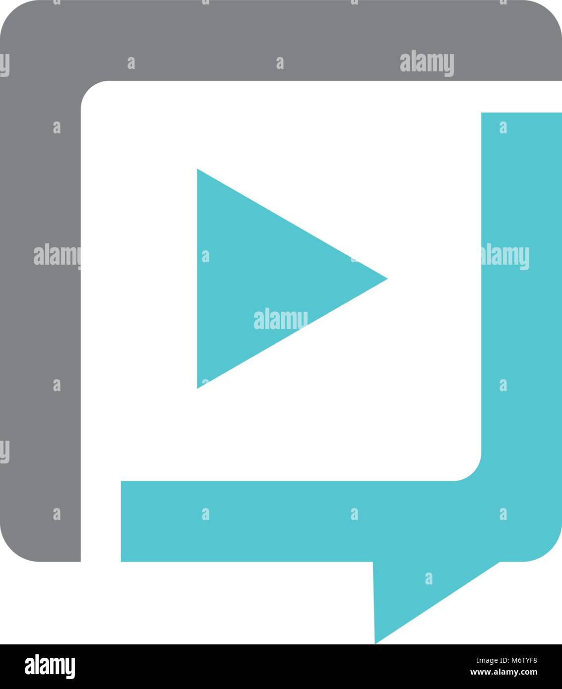 Video file icon film Stock Vector Images - Alamy