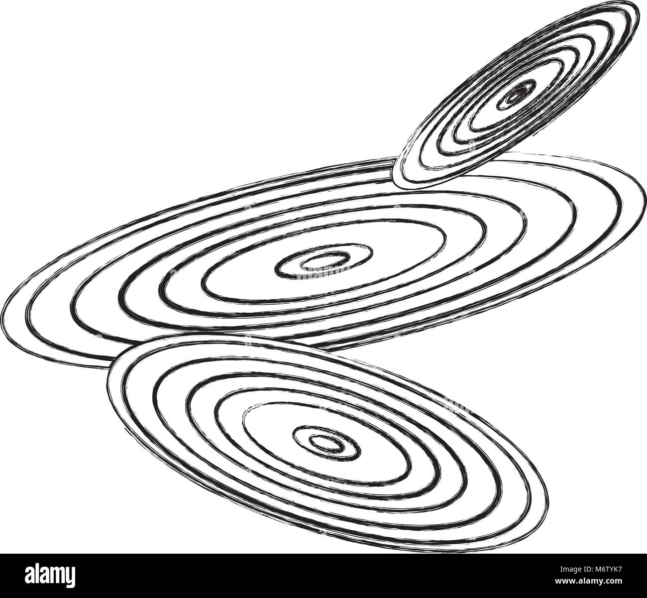Old discs Stock Vector Images - Alamy