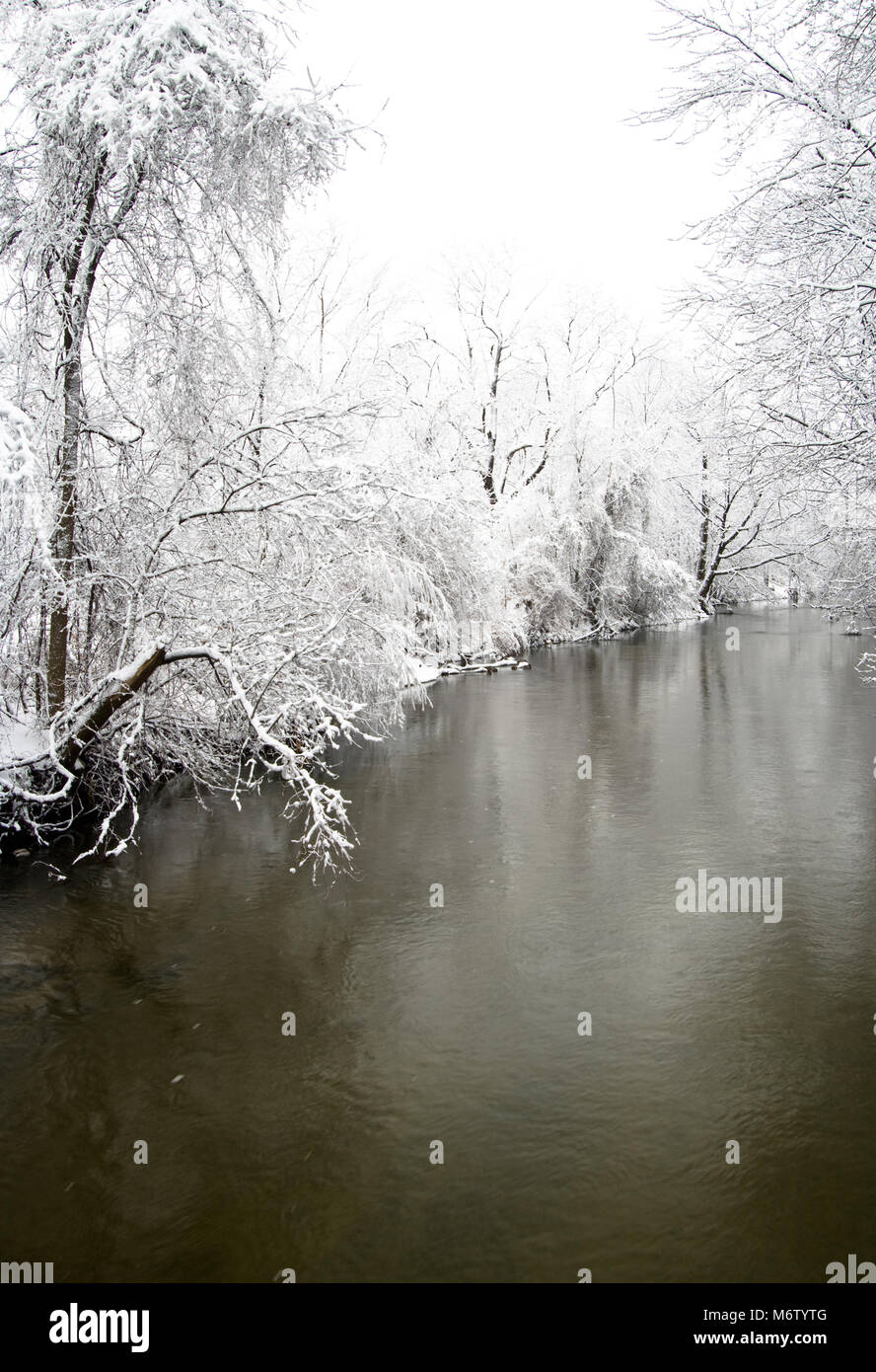 Michigan winter scenery hi-res stock photography and images - Alamy